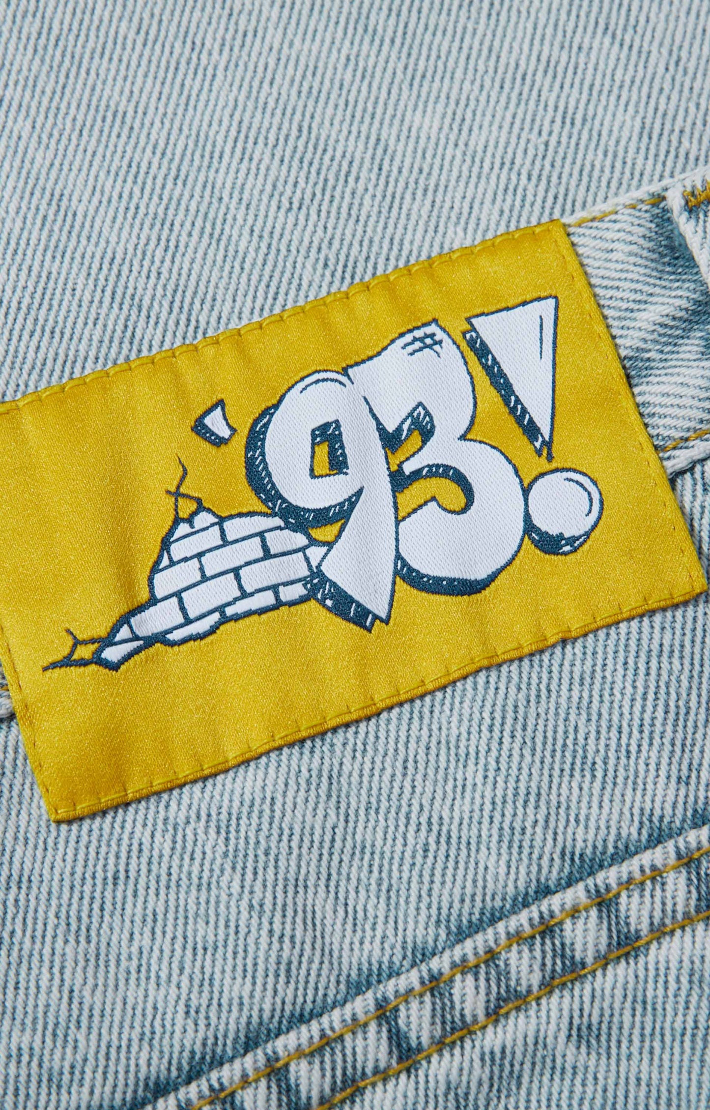 Polar Skate Co '93! Denim, Light Blue – Concrete Skate Supply